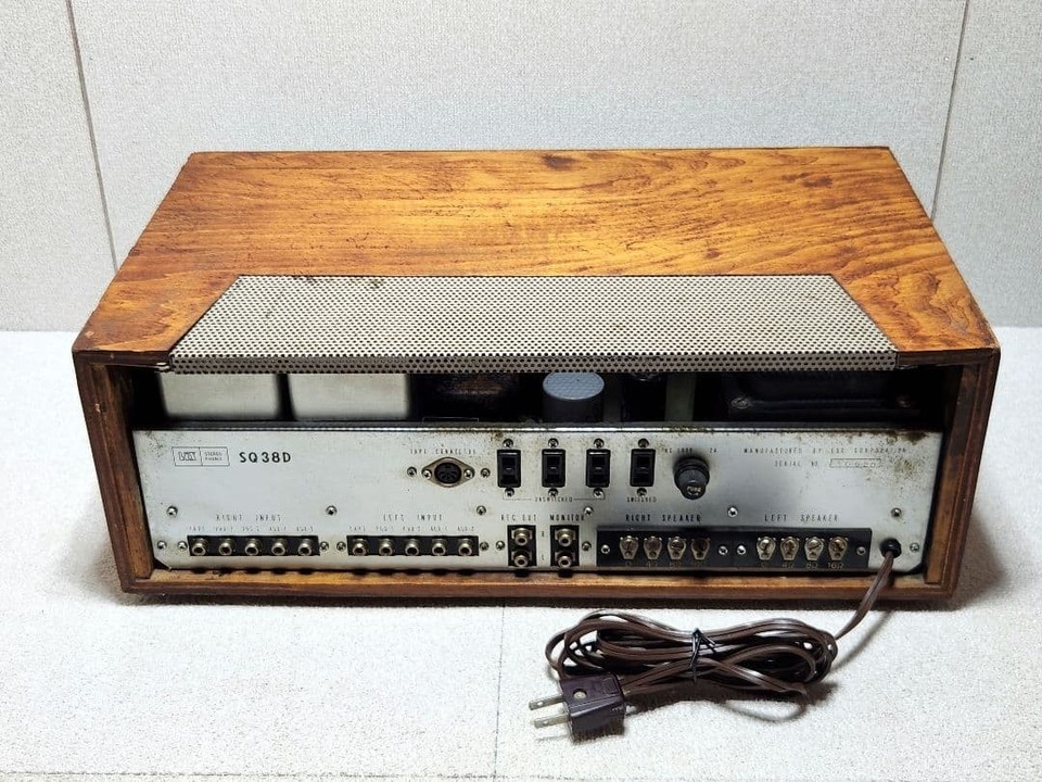 1960s Lux Sq38d Vacuum Tube Amplifier Luxman Vintage Audio Amp As-is ...