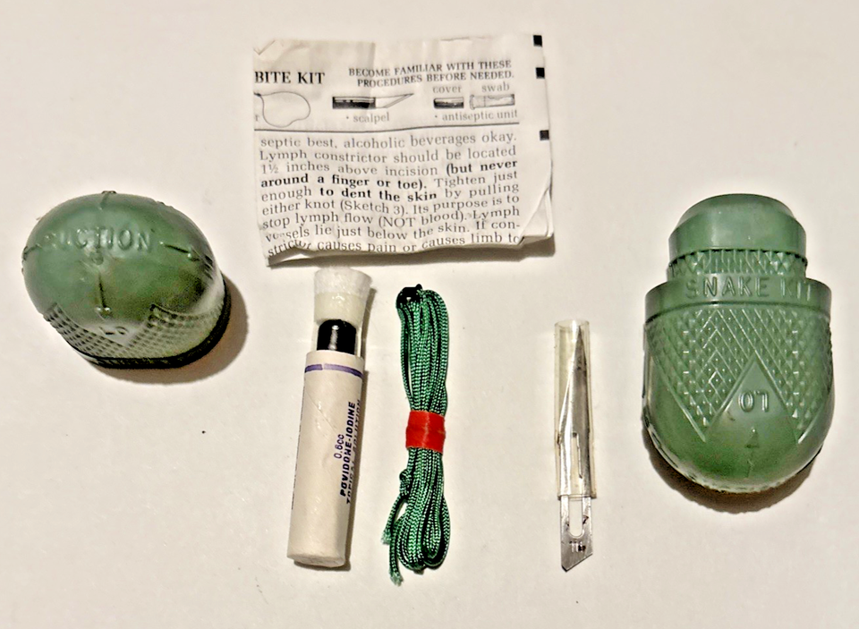 Snake Bite Kit Vintage 1970s Cutter | eBay