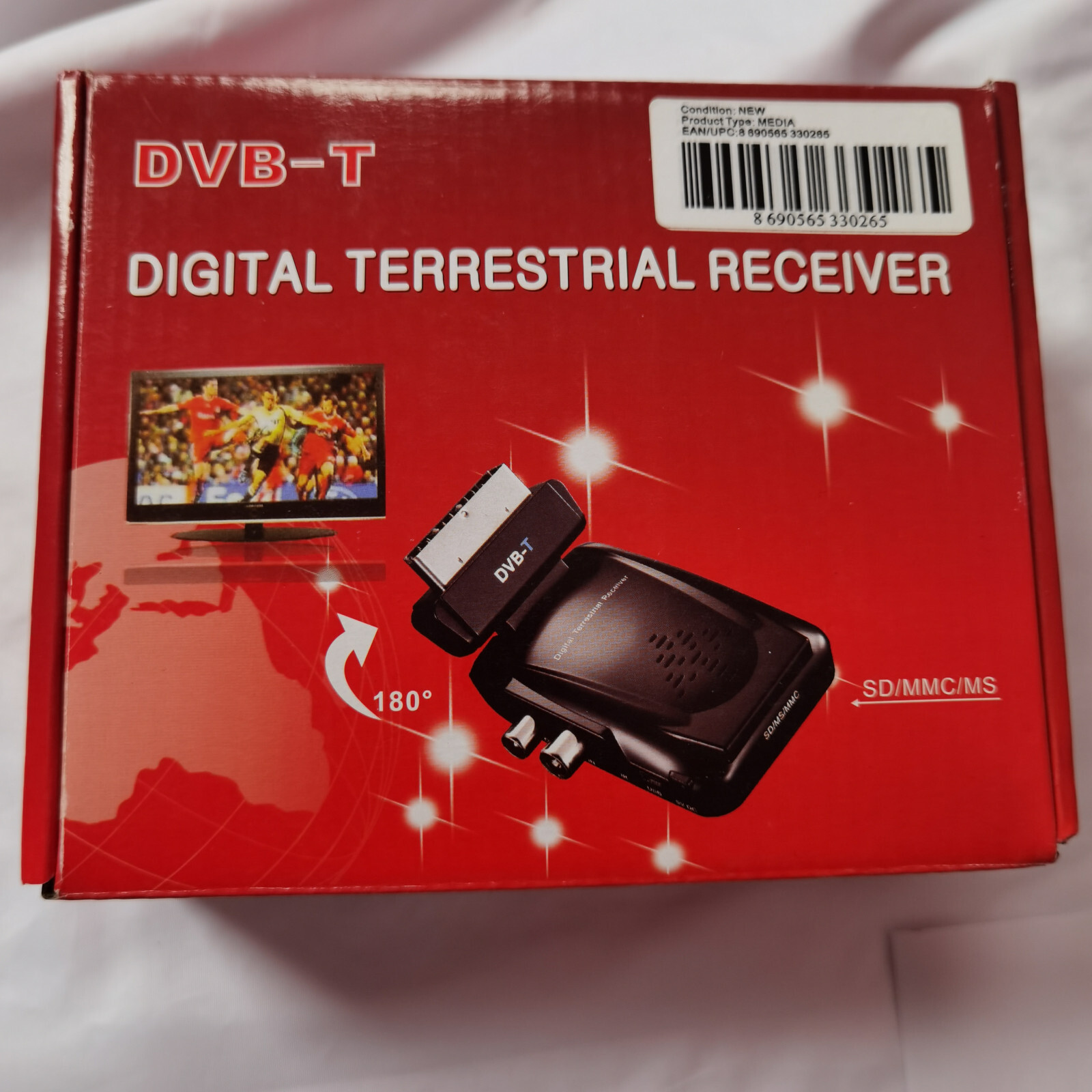 DIGITAL TERRESTRIAL RECEIVER DVBT SCART PORT USB PLAY & RECORD SAME DAY ...