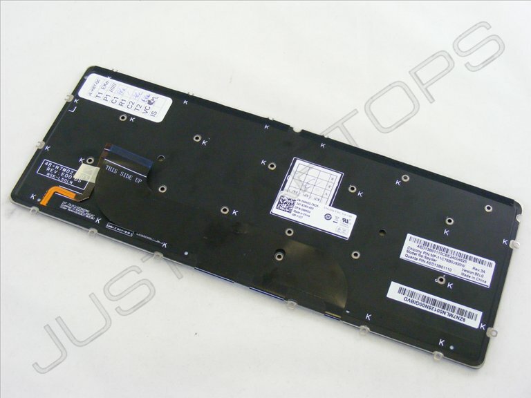 New Dell XPS 13 L322X 9333 Belgian Keyboard Belge Clavier Windows 8 Key ...