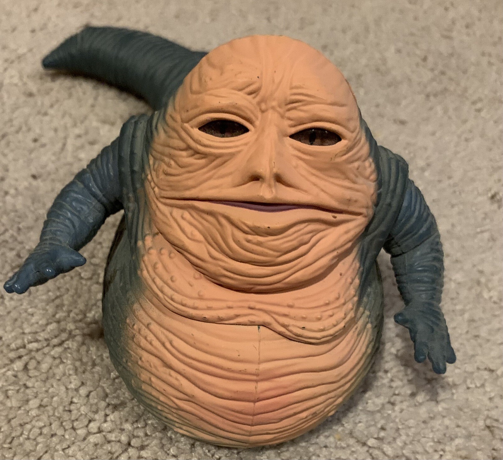 1997 Kenner Star Wars POTF Power Of The Force JABBA THE HUTT Figure | eBay
