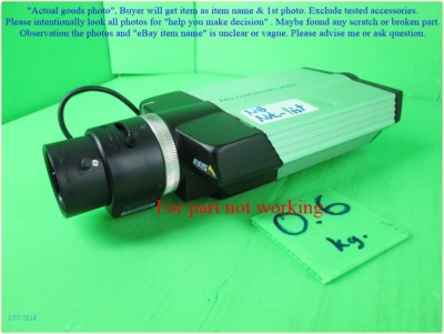 Axis 223M Network Camera as photo, For part not working. | eBay