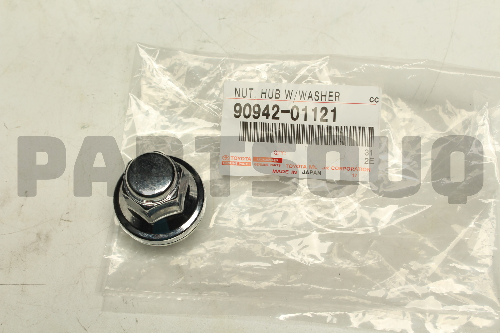 9094201121 Genuine Toyota NUT HUB W/WASHER 90942-01121 | eBay