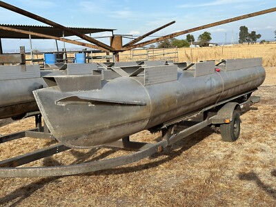 Used Aluminum Pontoon Log 20' Long 21" Diameter Port Right Side, Center ...