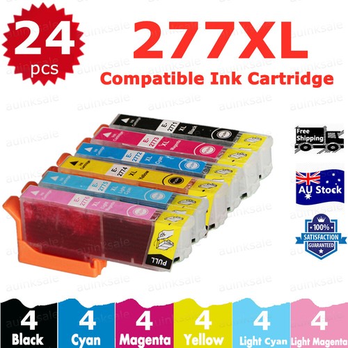 24X Compatible 277 XL 277XL Ink Cartridge For Epson XP 850 950 960 860 ...
