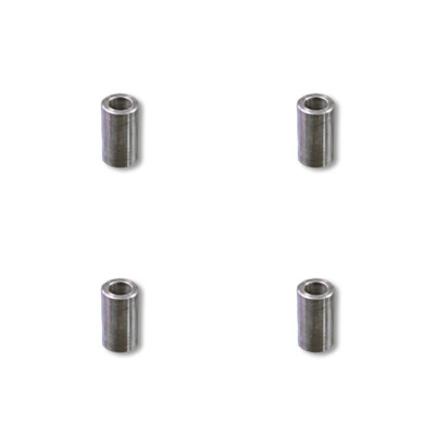 (4) Steel Bushing Axle Spacers 1" OD X 5/8" ID X 1-7/8" Length Mini ...