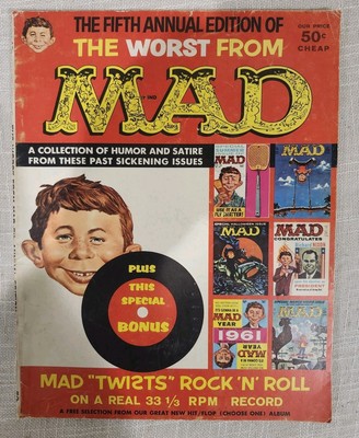 VINTAGE - MAD Magazine 5th Annual Worst From Mad 1960 - 1961 | eBay