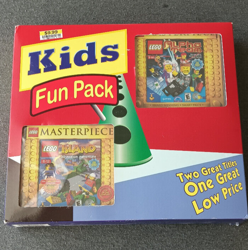 Lego Masterpiece PC Lego Island, Alpha Team Kids Fun Pack Brand New ...