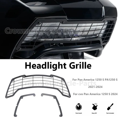 Front Headlight Protector Grille Guard For Harley Pan America 1250 2021 ...
