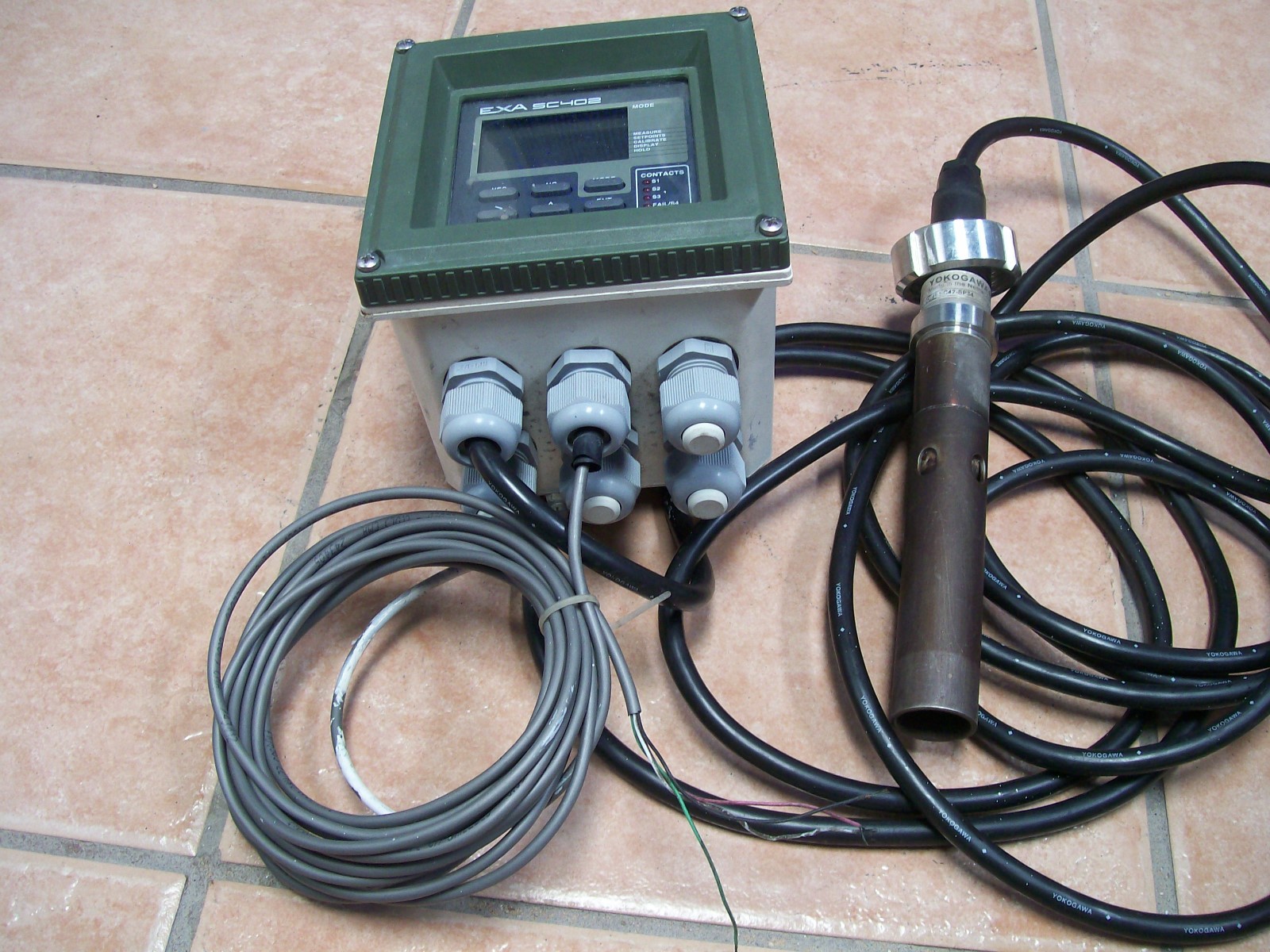 YOKOGAWA EXA SC402G PLUS cell SC42-SP34 & cable connector lot | eBay