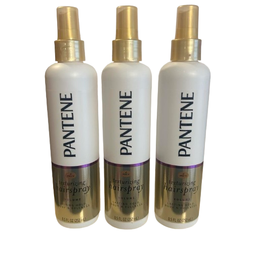 3x Pantene Pro-V Level 4 Hold Volume Non Aerosol Texturizing Hairspray ...