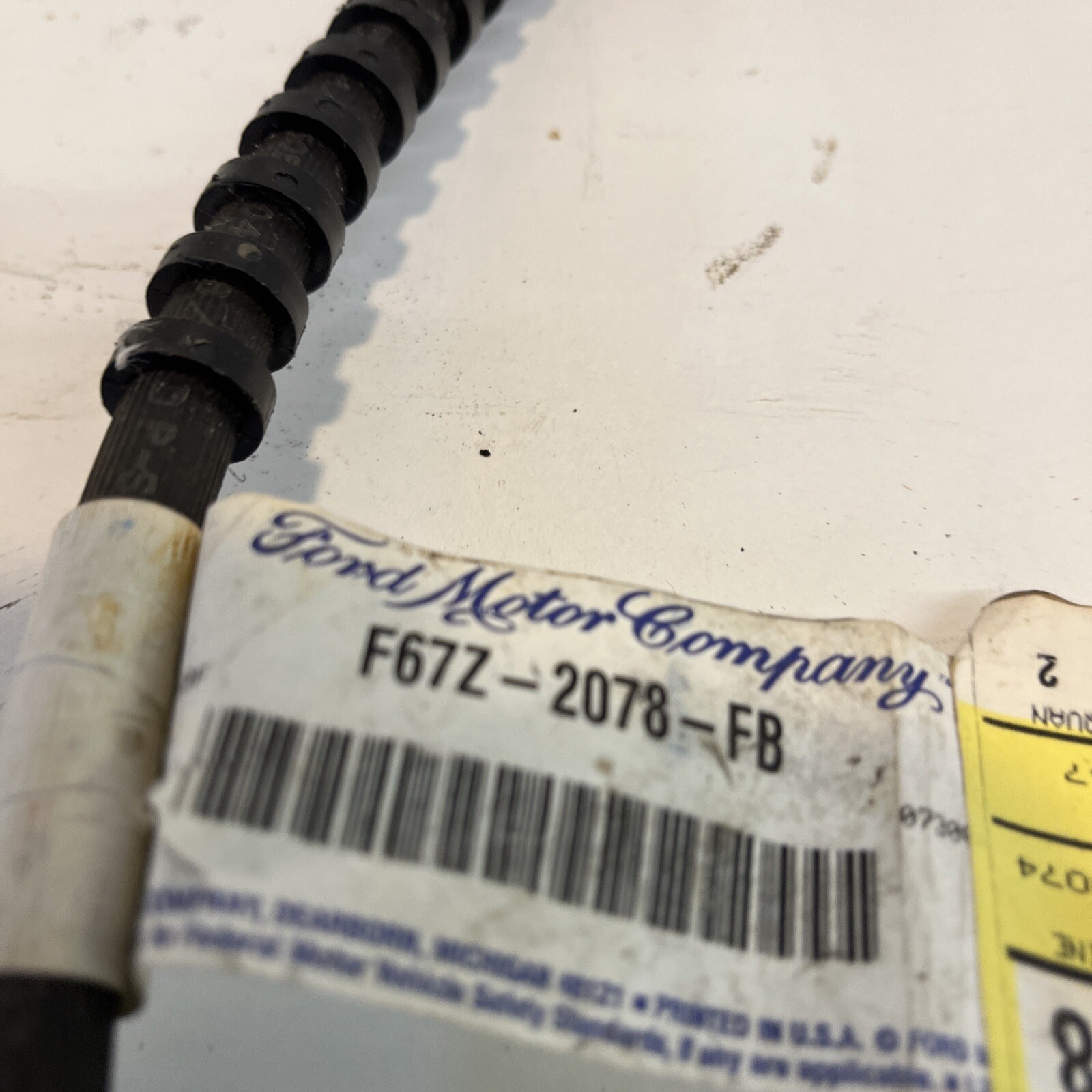 NEW - OEM Ford F67Z-2078-FA Brake Hydraulic Hose - Front Right | eBay