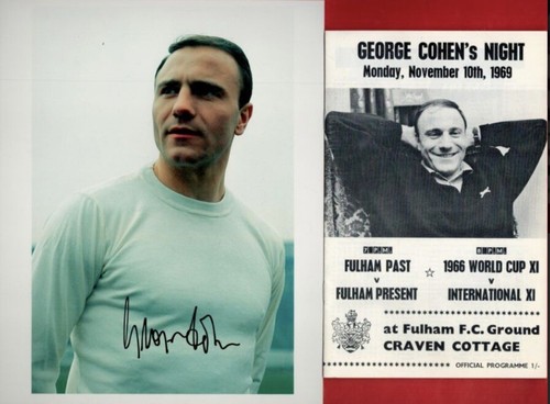 George Cohen Hand Signed Collection 10x8 Photo + Program (1969) | eBay ...