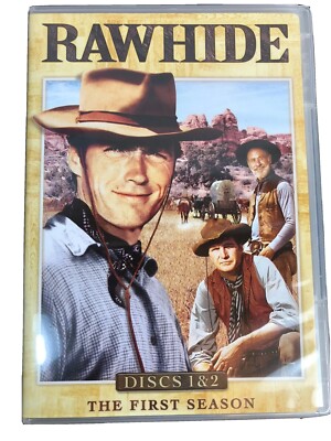 Rawhide - The Complete First Season (DVD, 2006, 7-Disc Set) 97368878044 ...
