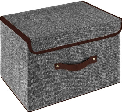 Owill Foldable Storage Boxes with Lids, Fabric Storage Cubes with ...