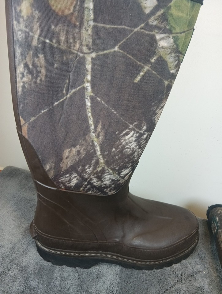 Men's Mad Dog Camo Neoprene Rubber Hunting Muck Boots Size 11 | eBay