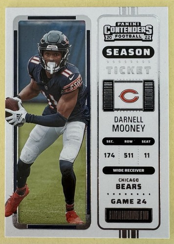 2021 Panini Chronicles Football Card #21 Darnell Mooney - Chicago Bears ...