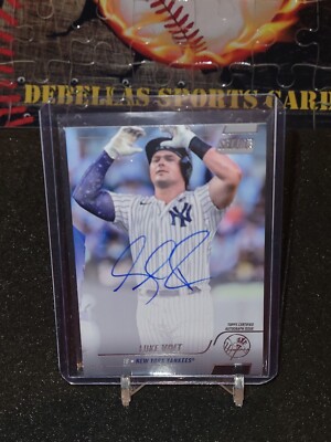 2022 Topps Stadium Club Luke Voit Auto Autograph Card Yankees | eBay