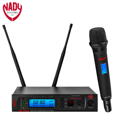 Nady W-1KU HT 1000-Channel Pro UHF Handheld Microphone Wireless System ...