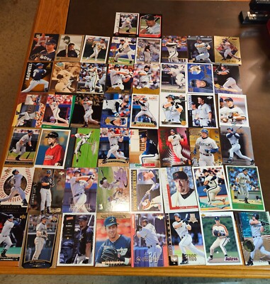 JEFF BAGWELL - **Lot of 50 different** - HOUSTON ASTROS - (All NRNT ...