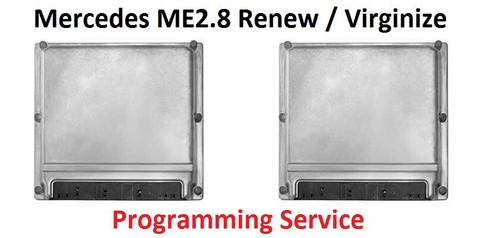 Mercedes Benz ME2.8 ECU ECM Cloning Virginizing Renewing Programming V6 ...