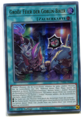 Yu-Gi-Oh! Große Feier der Goblin Biker Ultra Rare PHNI-DE060 | eBay.de