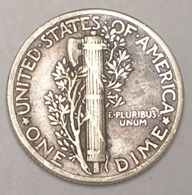 1939 Mercury Winged Head Dime 10 Cents Silver Coin VF+ | eBay