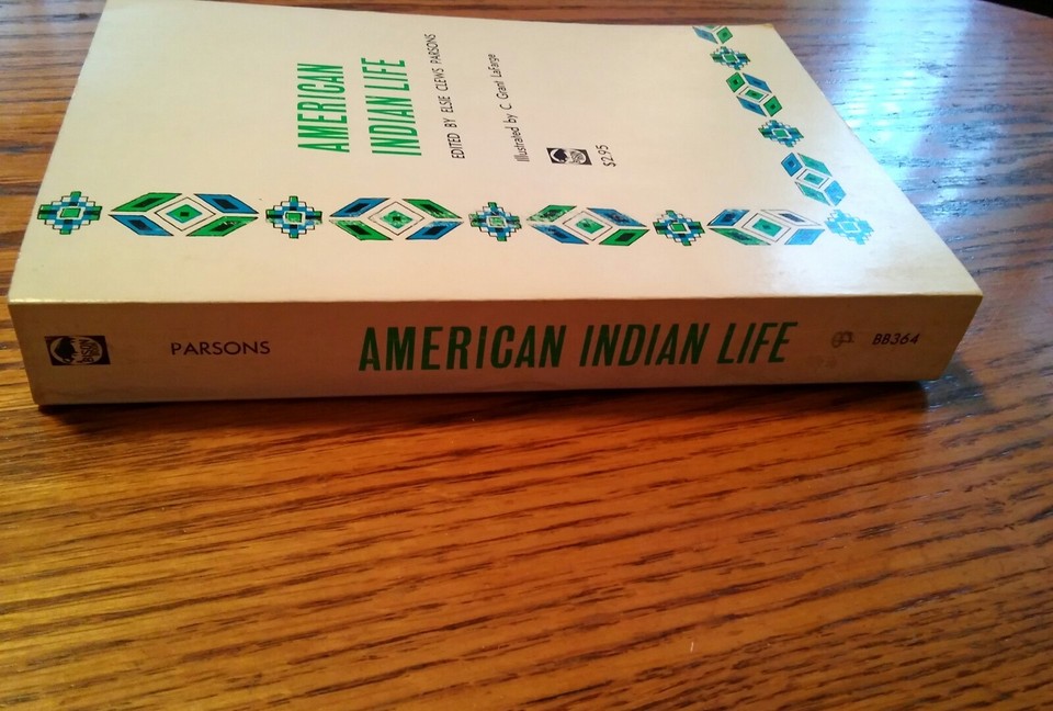020 American Indian Life Paperback Book by Elsie Parsons & Grant ...