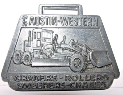 Austin Western BLH Baldwin Lima Hamilton Grader Crane Watch Fob RISH ...