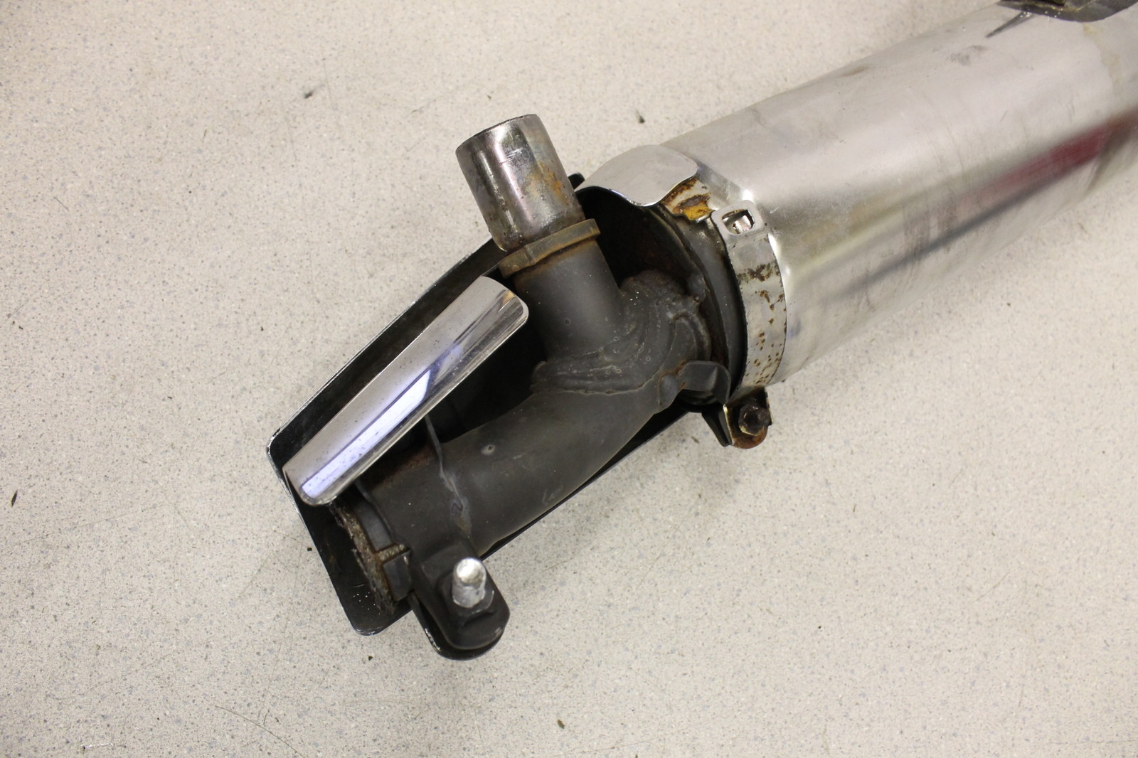 2007 Suzuki Boulevard C50 Lower Exhaust Pipe Muffler Slip On Can ...