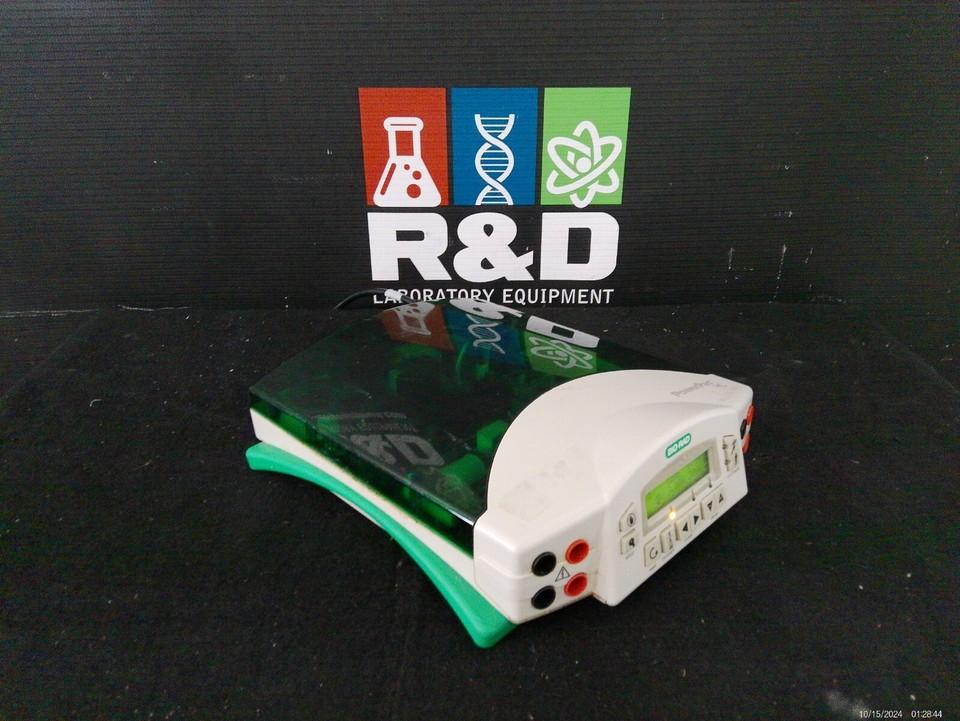 Bio-Rad PowerPac HC Electrophoresis Power Supply w/ Mini Protean Tetra ...