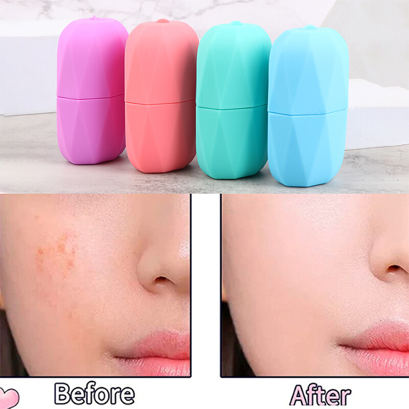 1Pc Facial Ice Cube Mold Silicone Freezing Beauty Swelling Face Icing ...