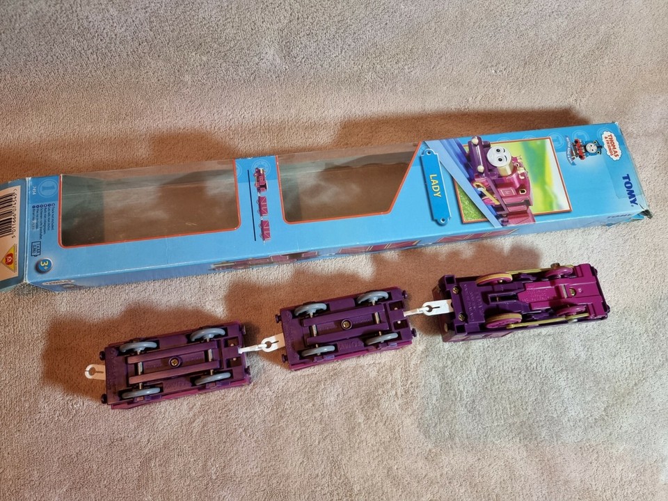 TOMY Trackmaster Thomas And Friends Boxed Lady With Trucks B72 | eBay UK