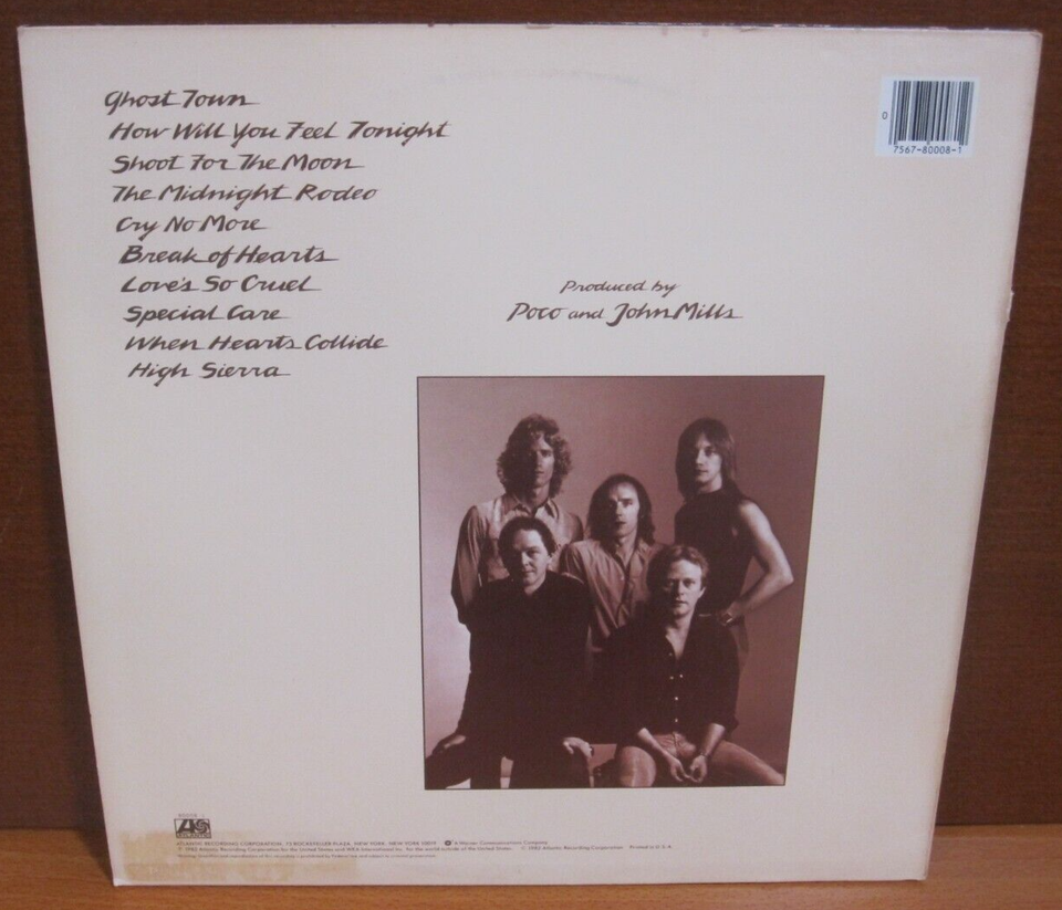 LP / Poco / Ghost Town / 1982 1st Issue | eBay