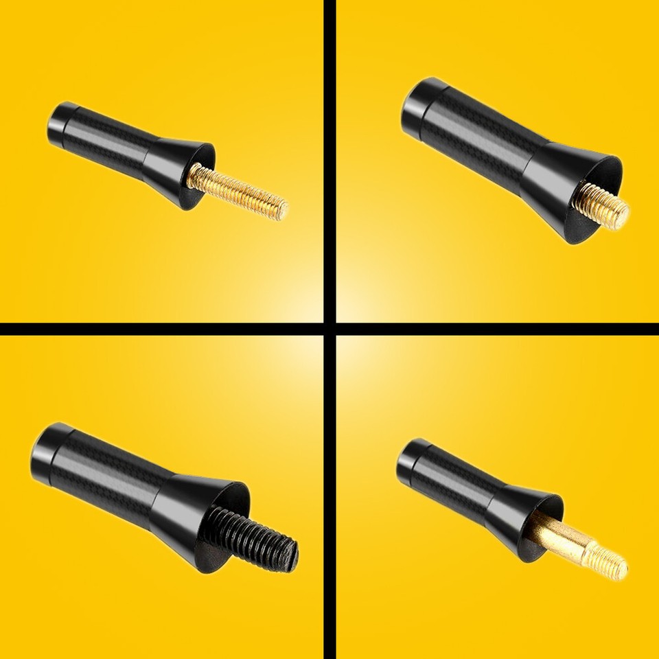 For BLACK STUBBY SHORT BEE-STING CARBON FIBRE AERIAL ARIEL ARIAL MAST ...