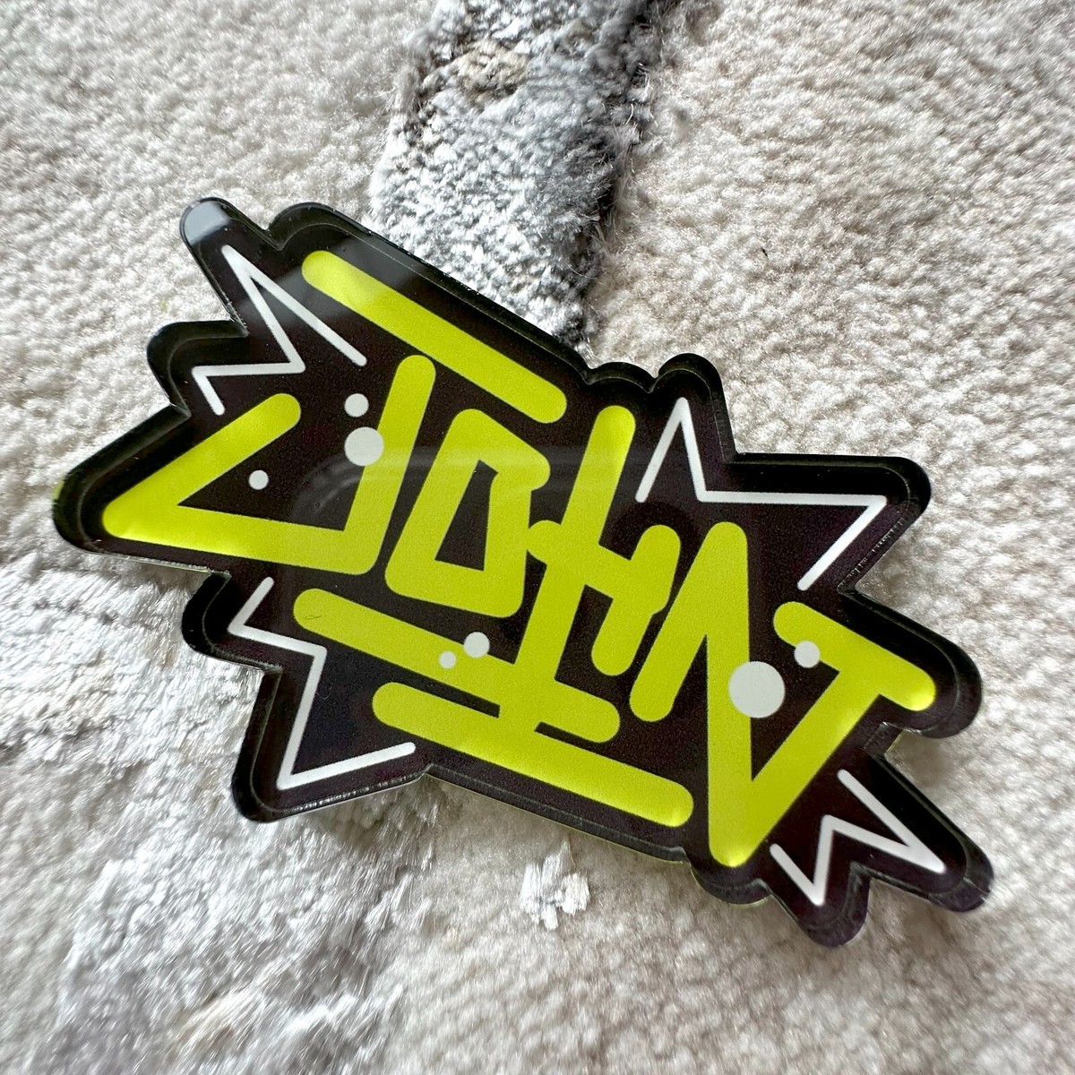 John In Graffiti Letters