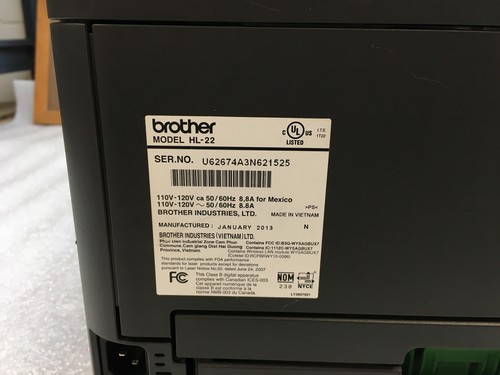 Brother HL-2270DW 2270-DW Laser USB Wireless Printer 14k pgs With Toner ...