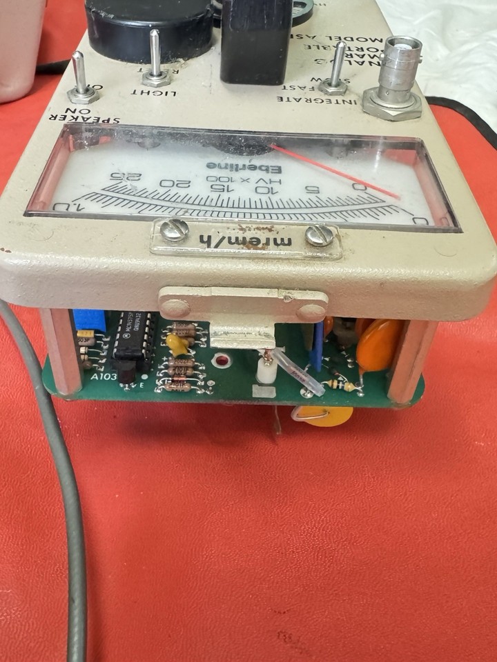 Eberline ASP-1 Geiger Counter W/Two Probes:HP-270, Custom Gamma ...