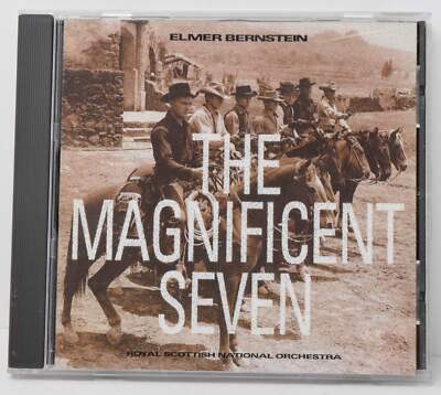 The Magnificent Seven Soundtrack CD Elmer Bernstein BMG 1960 Score | eBay