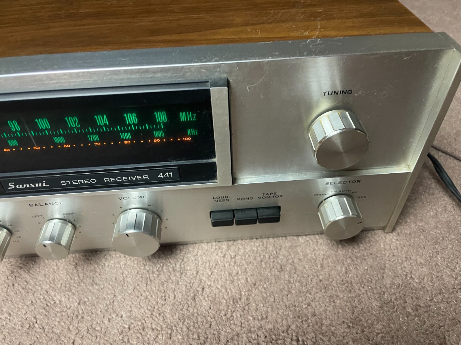 Sansui 441 Stereo Receiver | AM/FM | Vintage | Japan