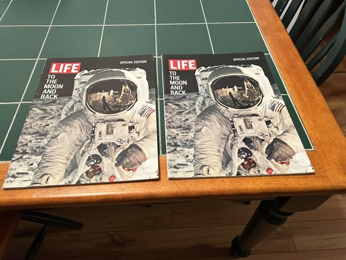 Two 1969 LIFE Magazine Special Editions To the Moon and Back Apollo 11 ...
