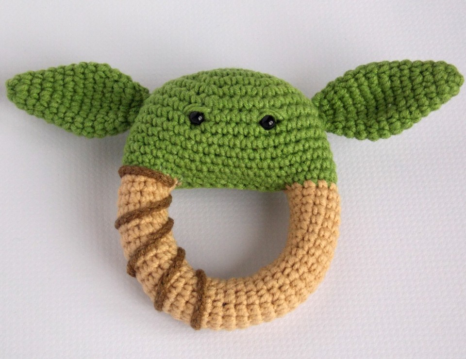 Galactic infant toy, Princess baby rattle, Cute alien baby gift, Geeky ...
