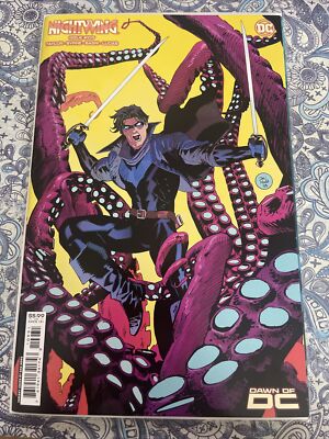 NIGHTWING #109 DAN MORA VARIANT COVER C 2024 sword tentacle bondage dc ...