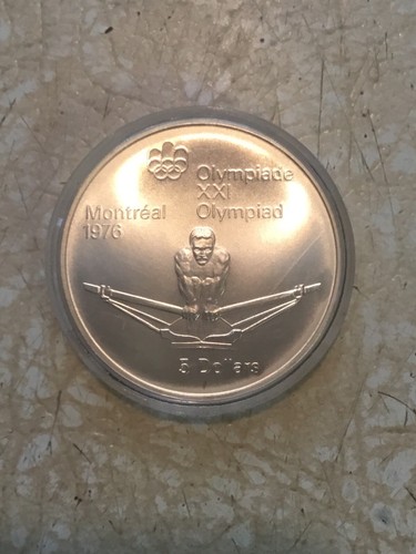 1975 Canada Olympiad XXI Montreal 1976 .925 Silver 5 Dollars $5 coin | eBay