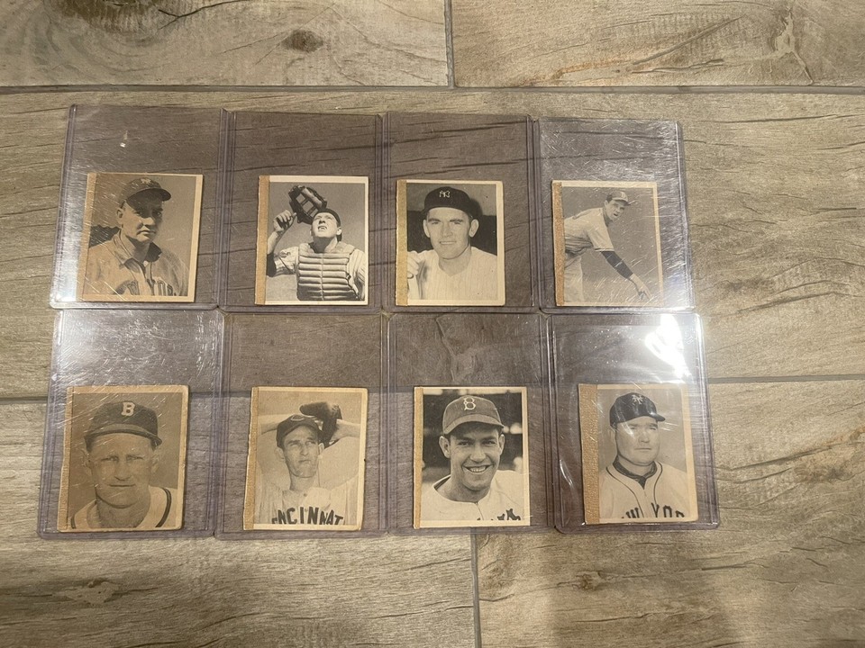 1948 BOWMAN BASEBALL COMPLETE SET 48 CARDS STAN MUSIAL YOGI BERRA READ ...