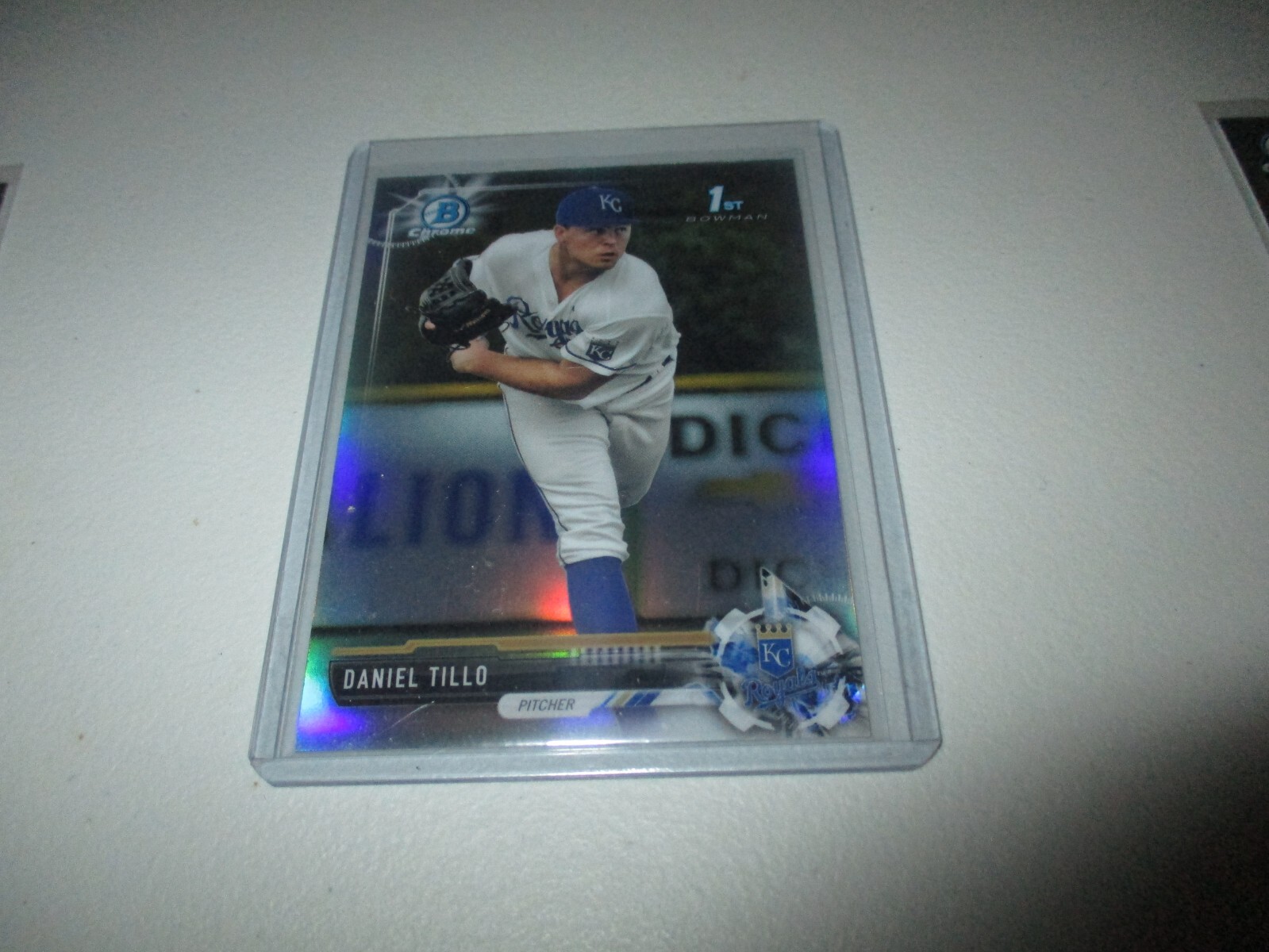 Daniel Tillo 2017 1st Bowman Draft Chrome Refractor #BDC-59 | eBay