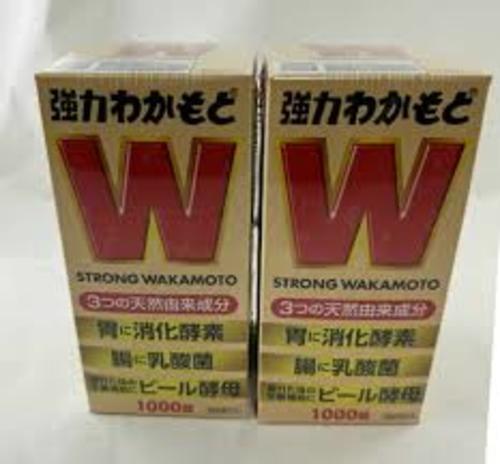 Powerful Wakamoto 1000 tablets x 2 designated quasi-drug NEW from JPN ...