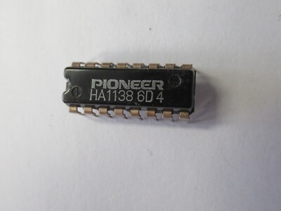 Pioneer HA1138 Vintage Original New Old Stock Chip IC Japan | eBay