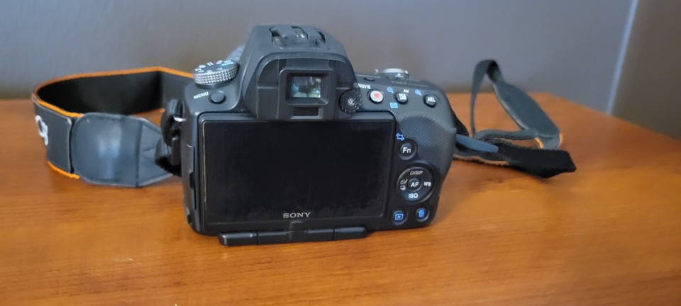 Sony Alpha SLT-A55 16.2MP Digital SLR Camera - 2 Konica Minolta Lenses ...