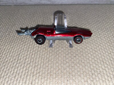Hot Wheels Redline 1969 SWINGIN' WING * Metallic Cherry Red #6422 Rare ...